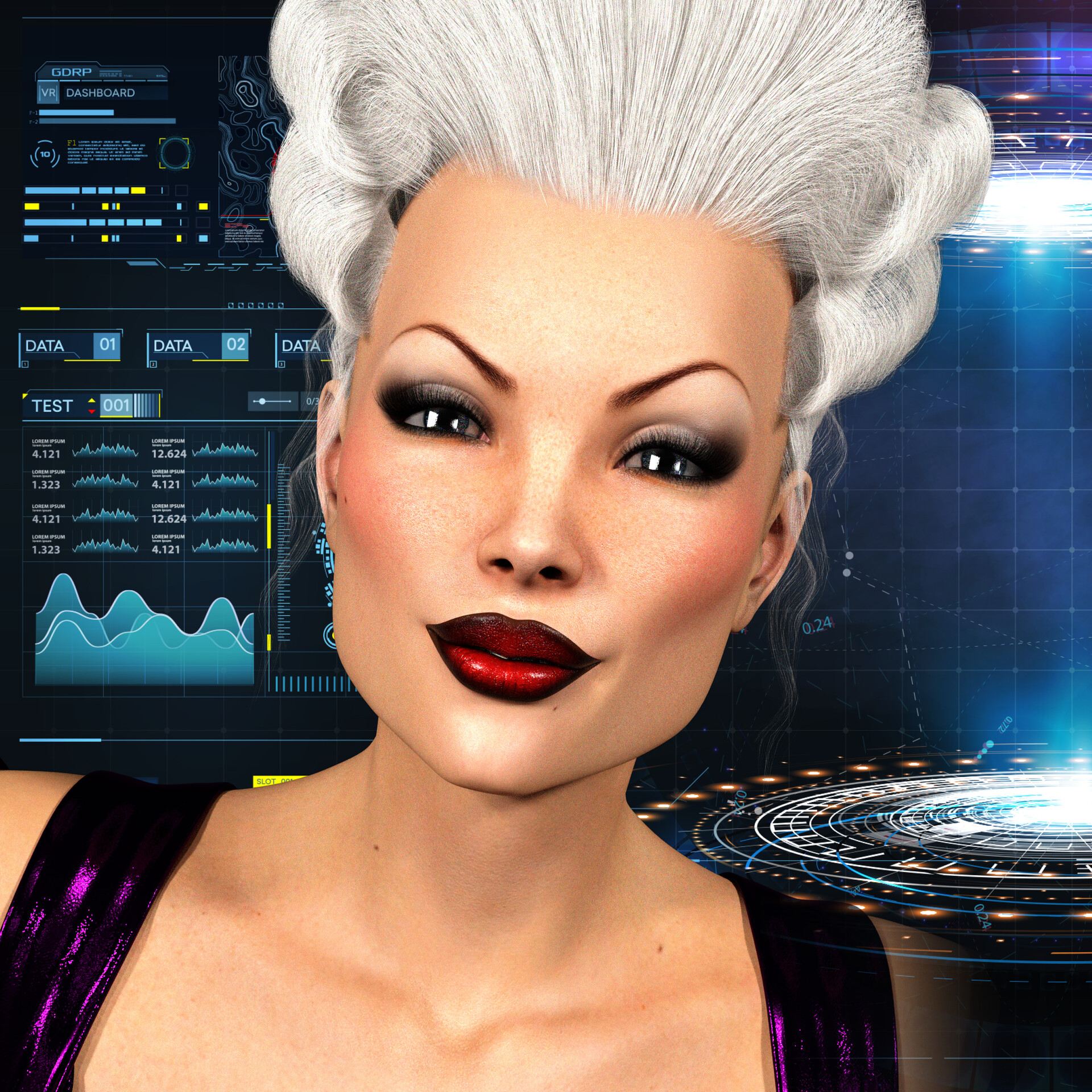 ArtStation - THE ROYAL CYBER DOLLS