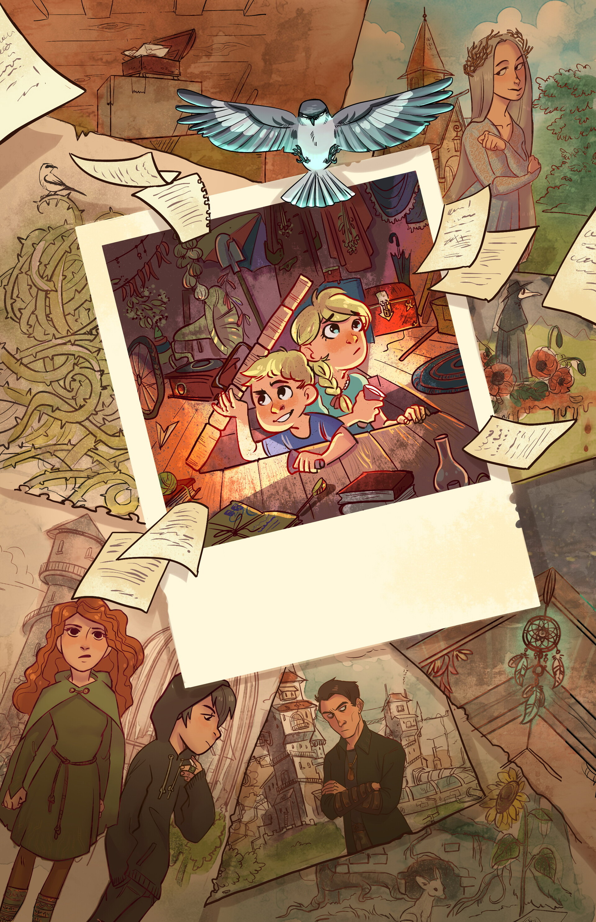 ArtStation - Letters from the attic