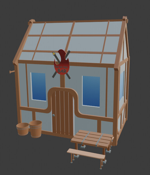 ArtStation - Medieval house