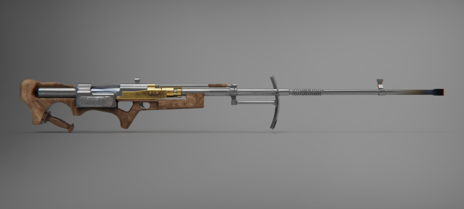 ArtStation - 0006: Spacey Anti-Tank Rifle