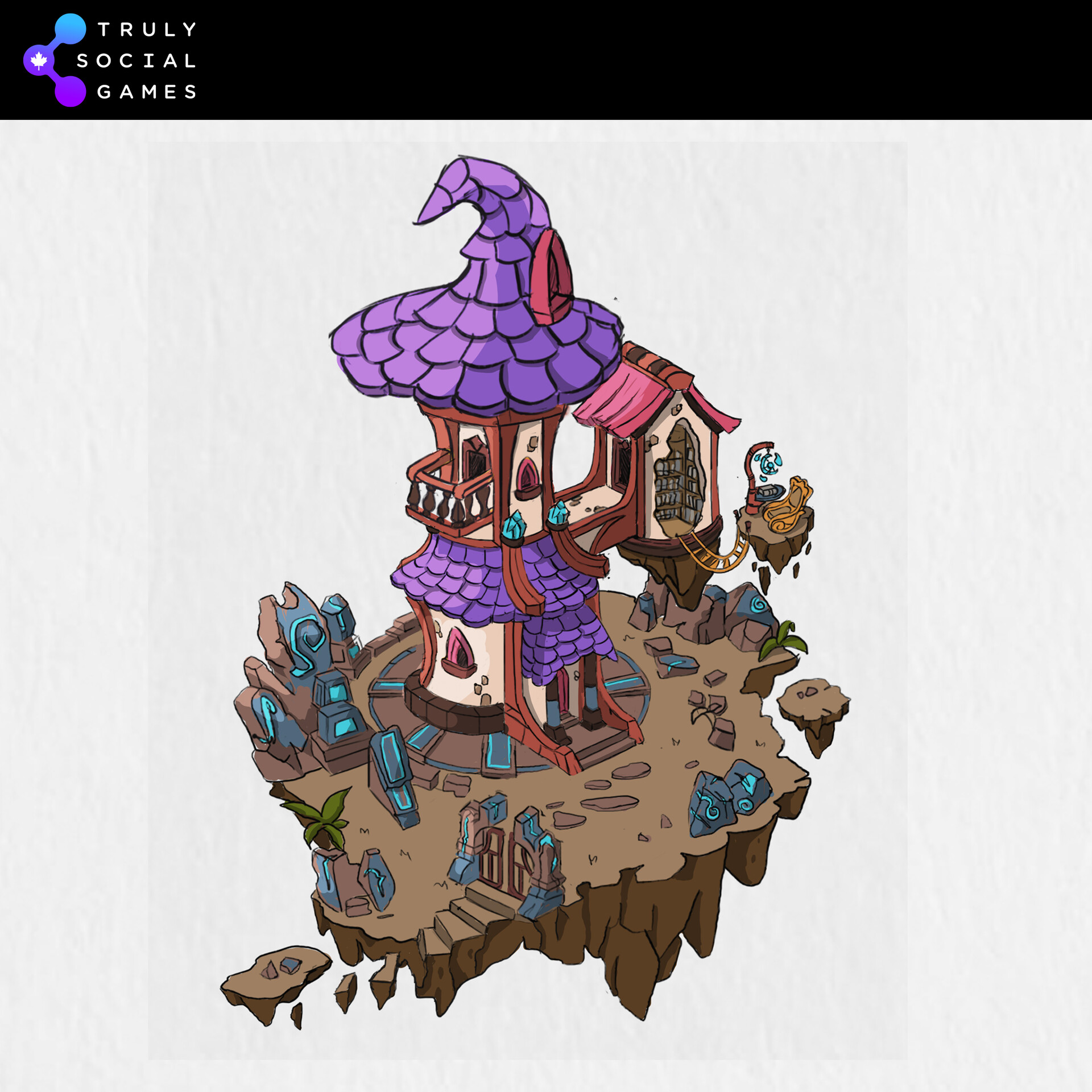 ArtStation - The Wizard's Tower