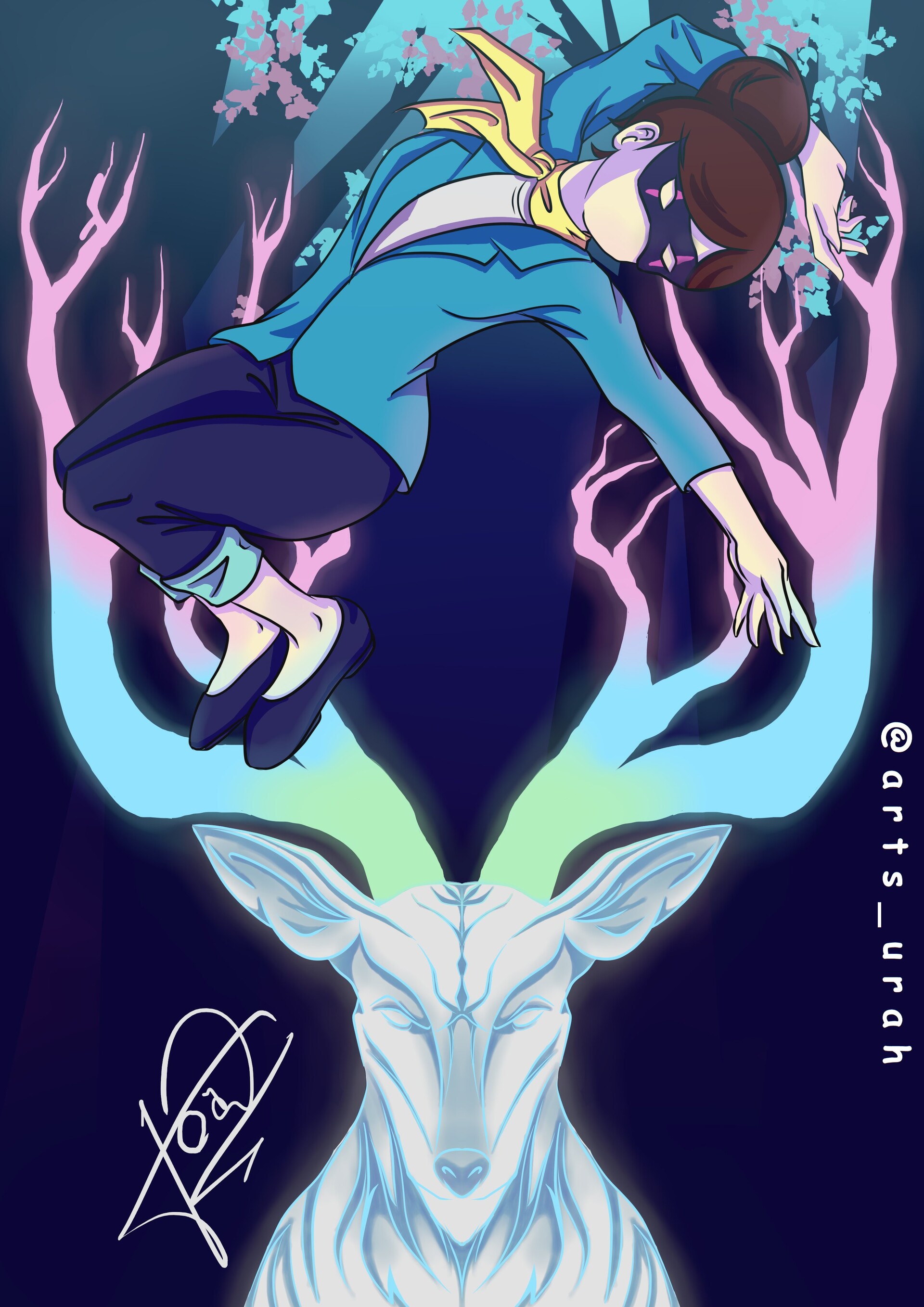 ArtStation - Game: Sayonara Wild Heart