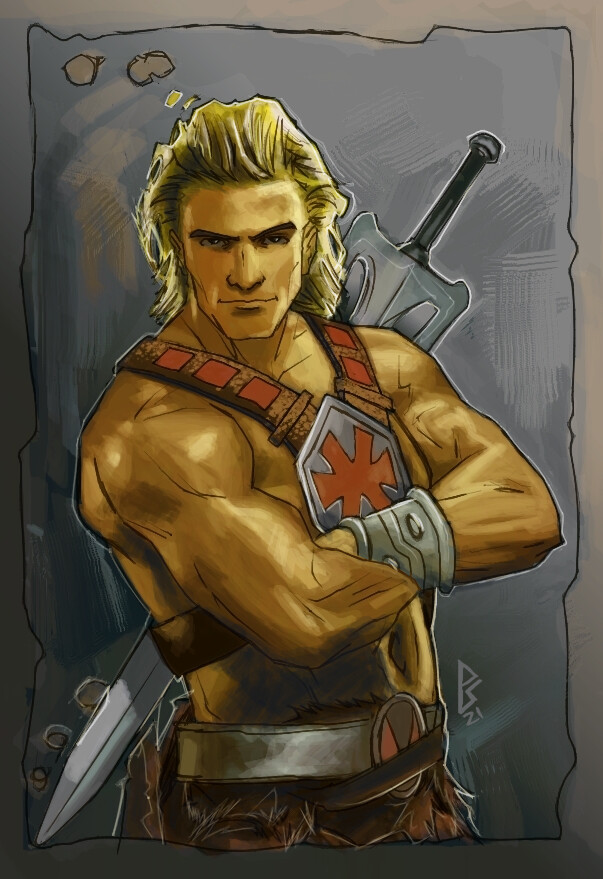 ArtStation - The most powerful man in the universe