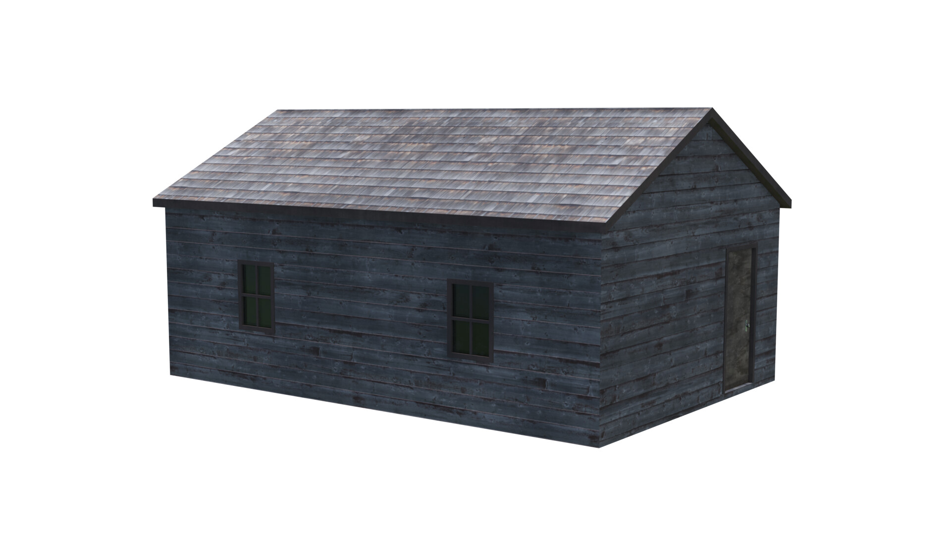 3d house Wbr - Old Abandoned House