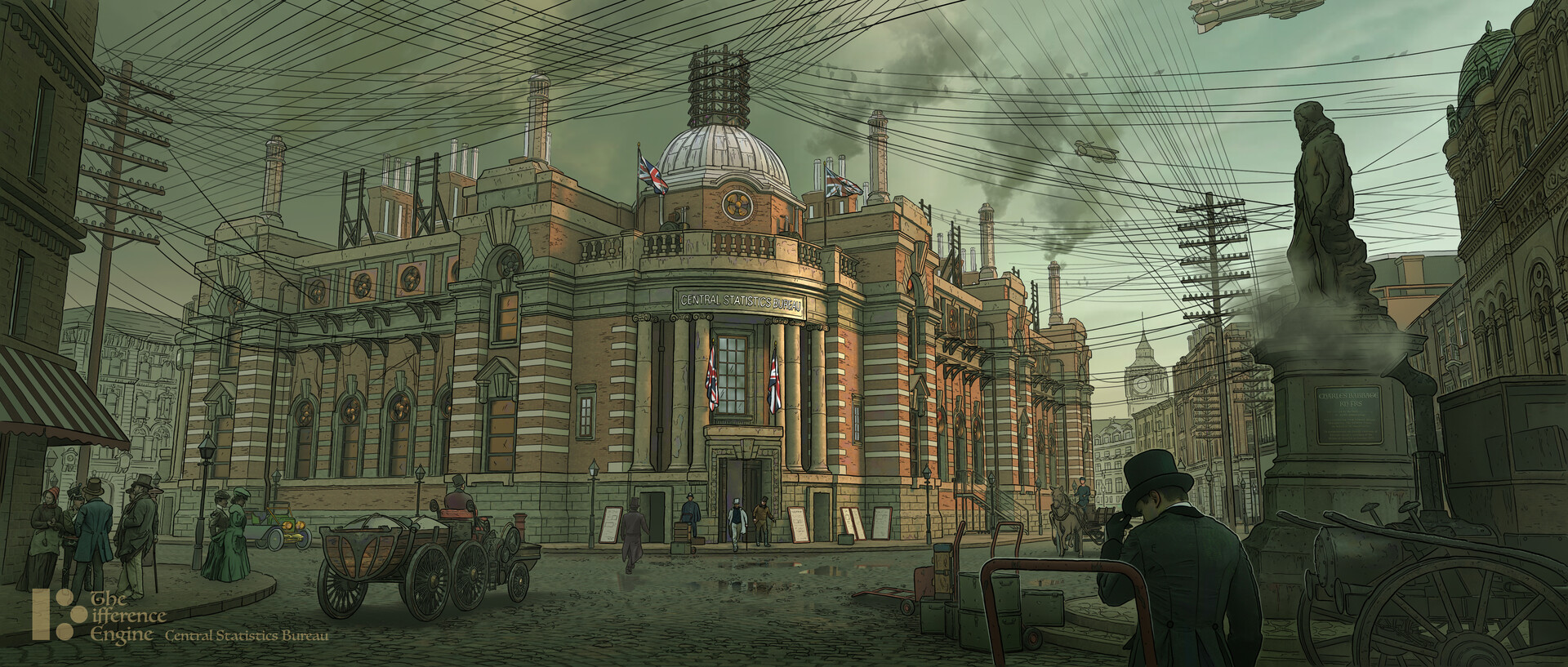 ArtStation - Difference engine: Statistics bureau