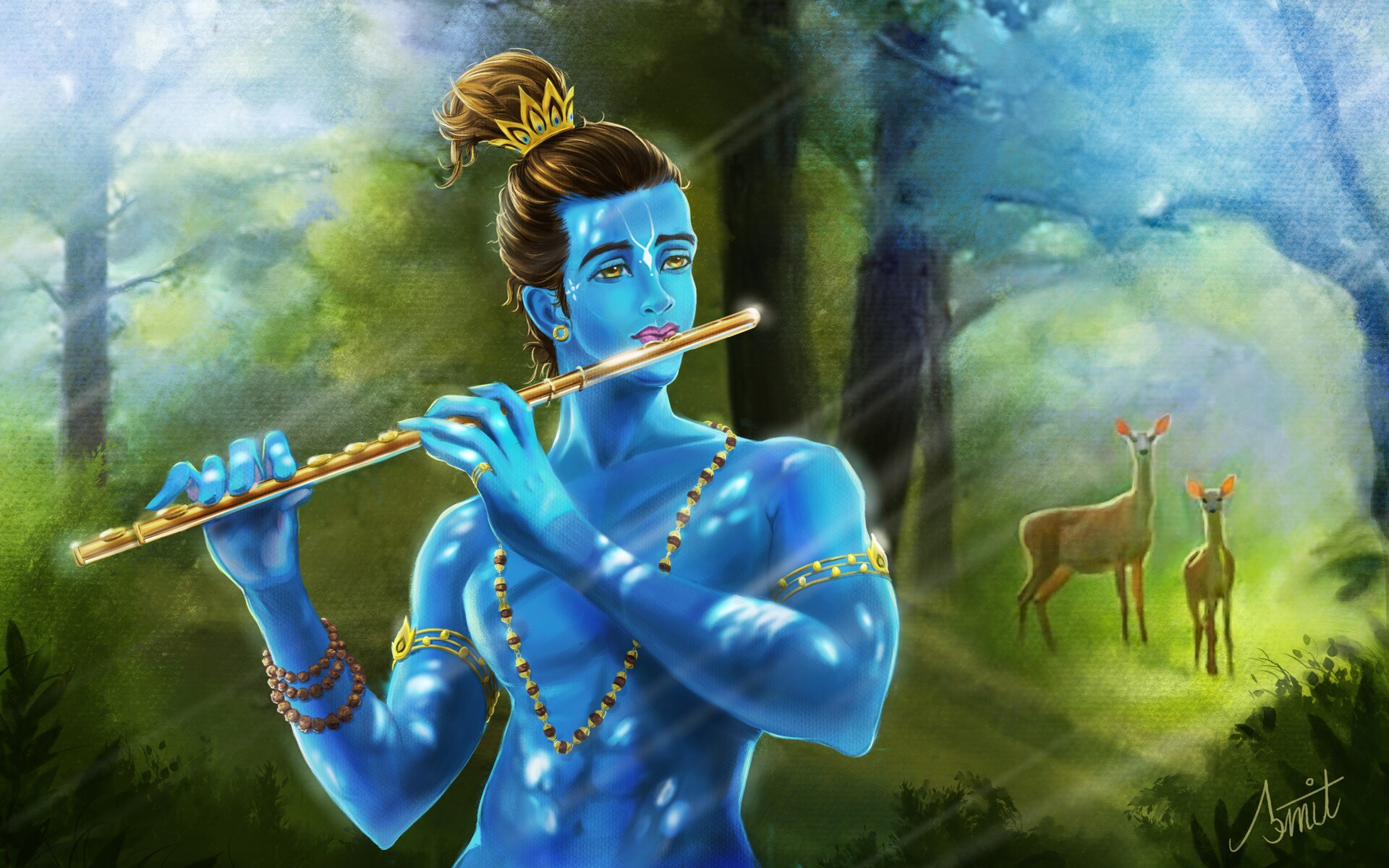 ArtStation - Shri Krishna