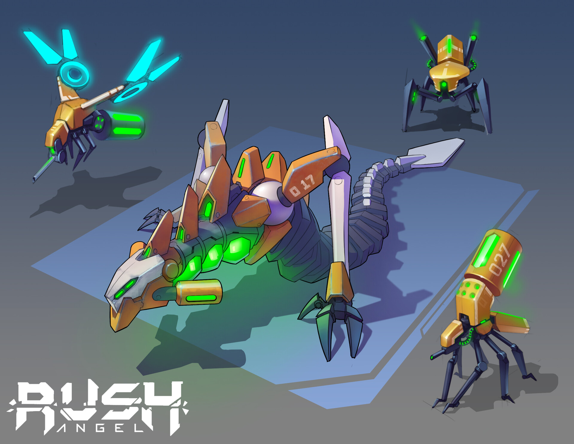 ArtStation - Mech set