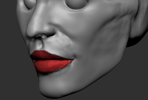 ArtStation - Lips sculpting