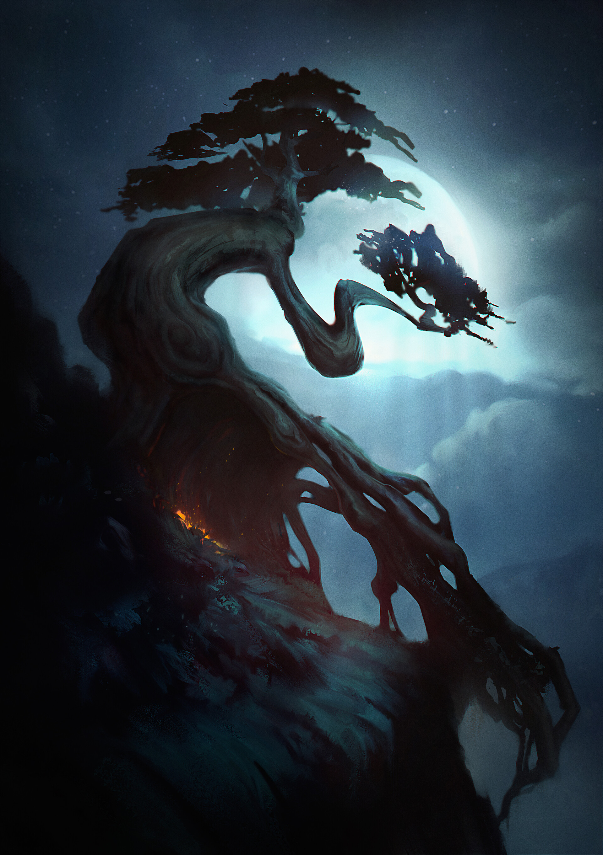 ArtStation - Mystical Tree design
