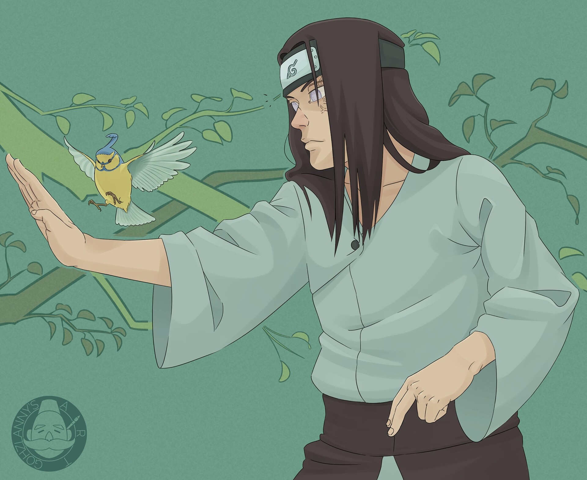 Neji Hyuga Shippuden Fan Art