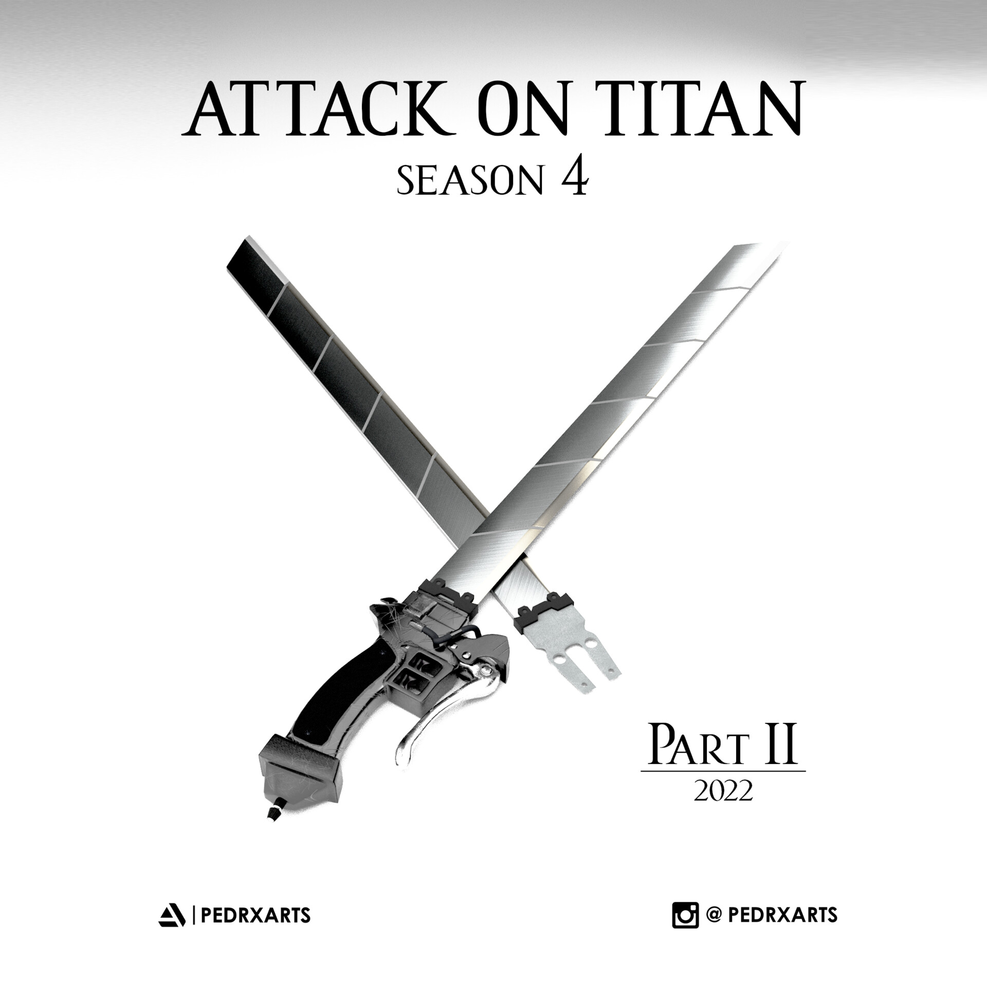 ArtStation - Sword - Attack On Titans / Shingeki no Kyojin, Pedro Silva