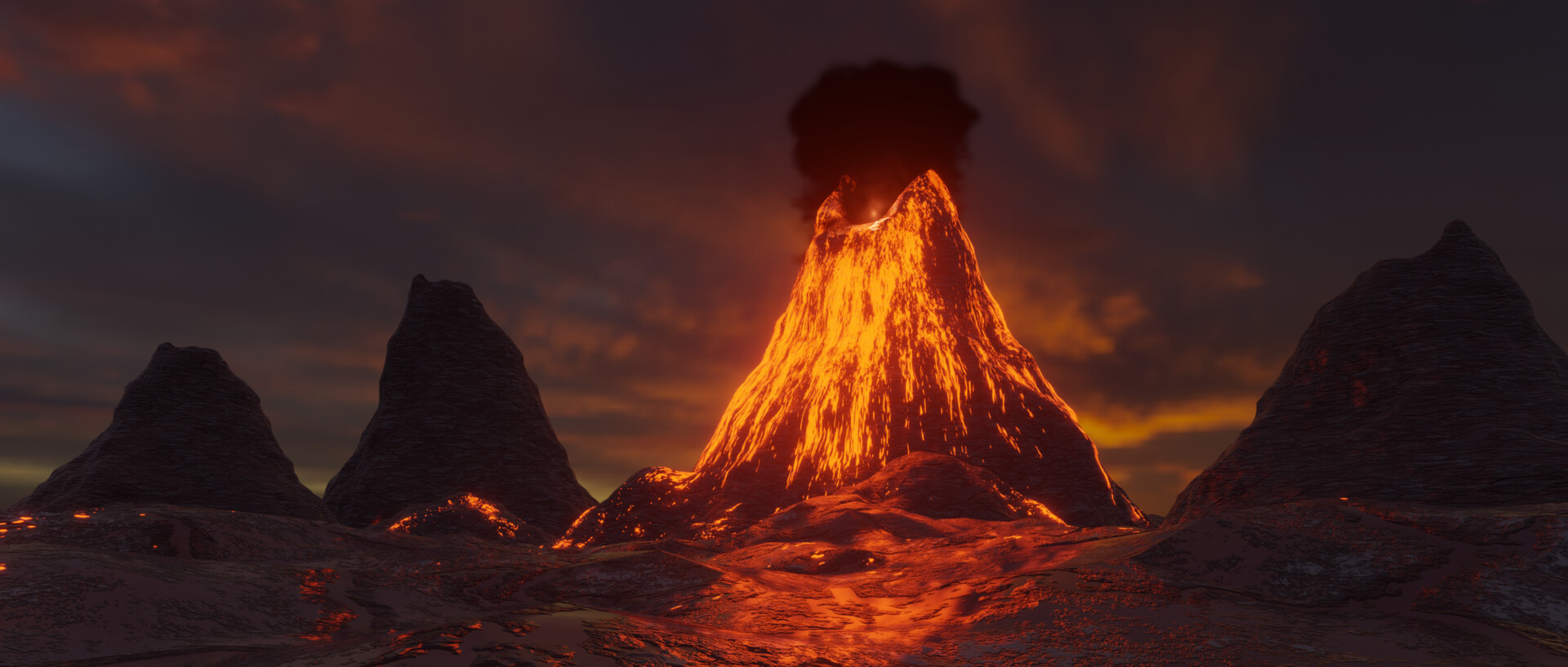 how to draw fortnite volcano