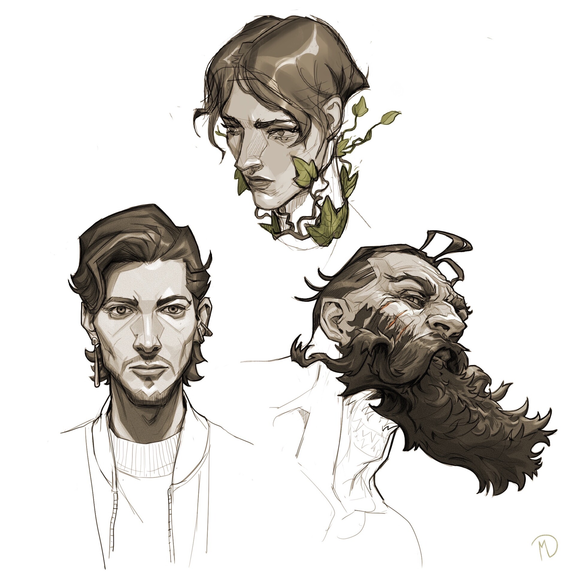 ArtStation - Beards&Ivy