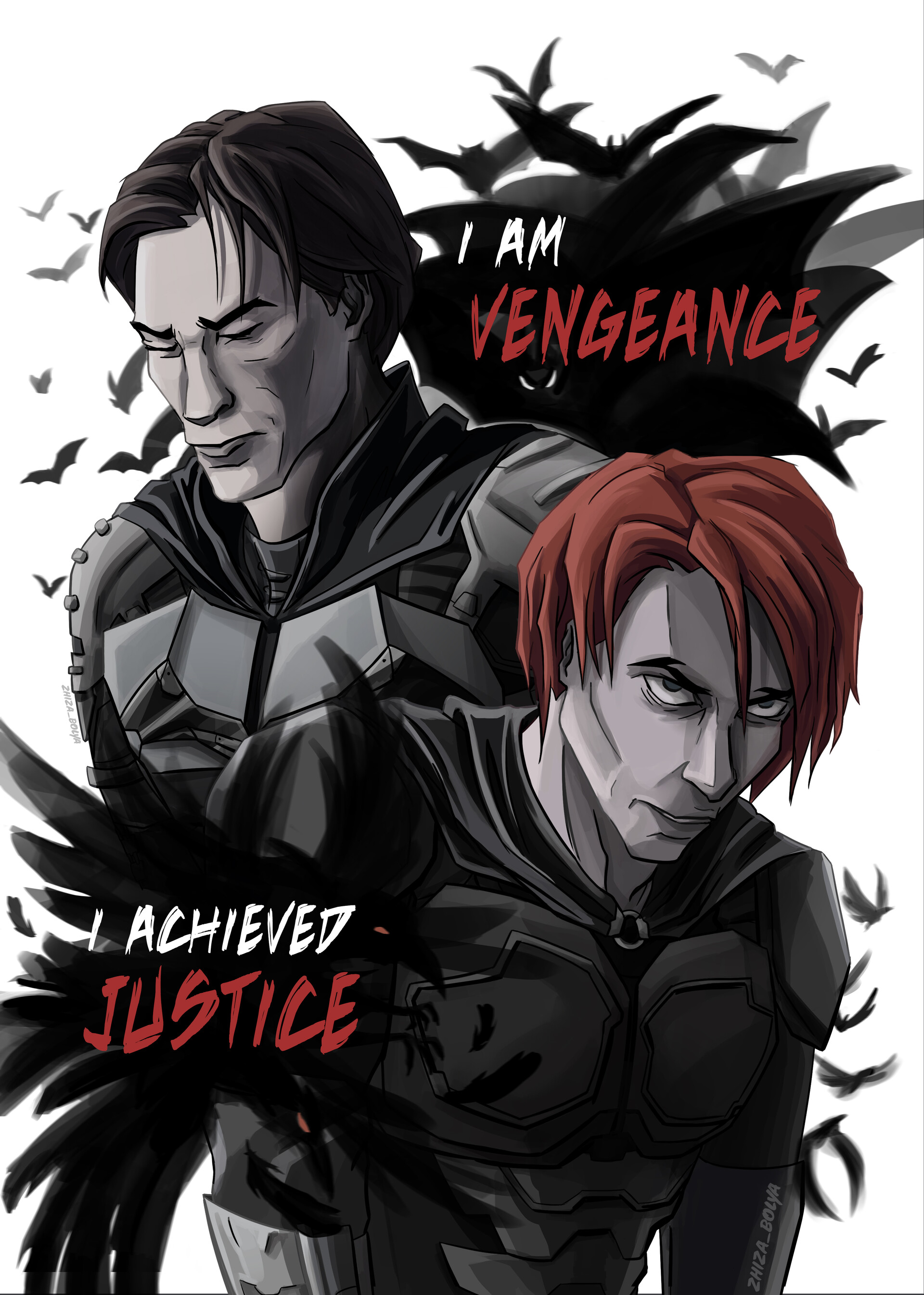 ArtStation - I AM VENGEANCE/ I ACHIEVED JUSTICE