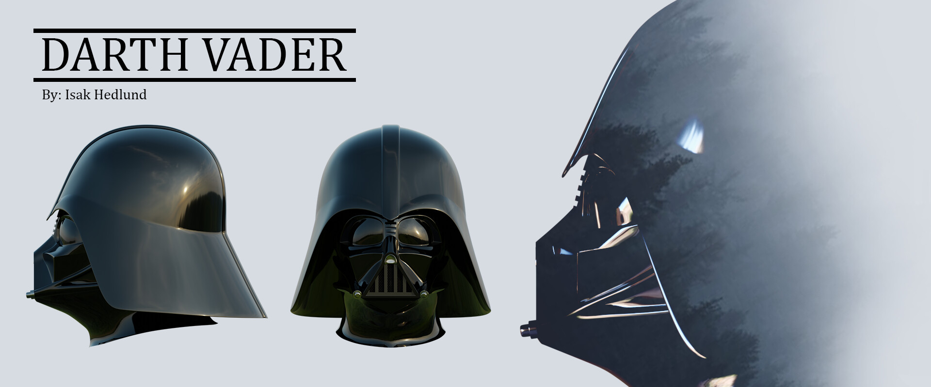 ArtStation - Darth Vader Helmet