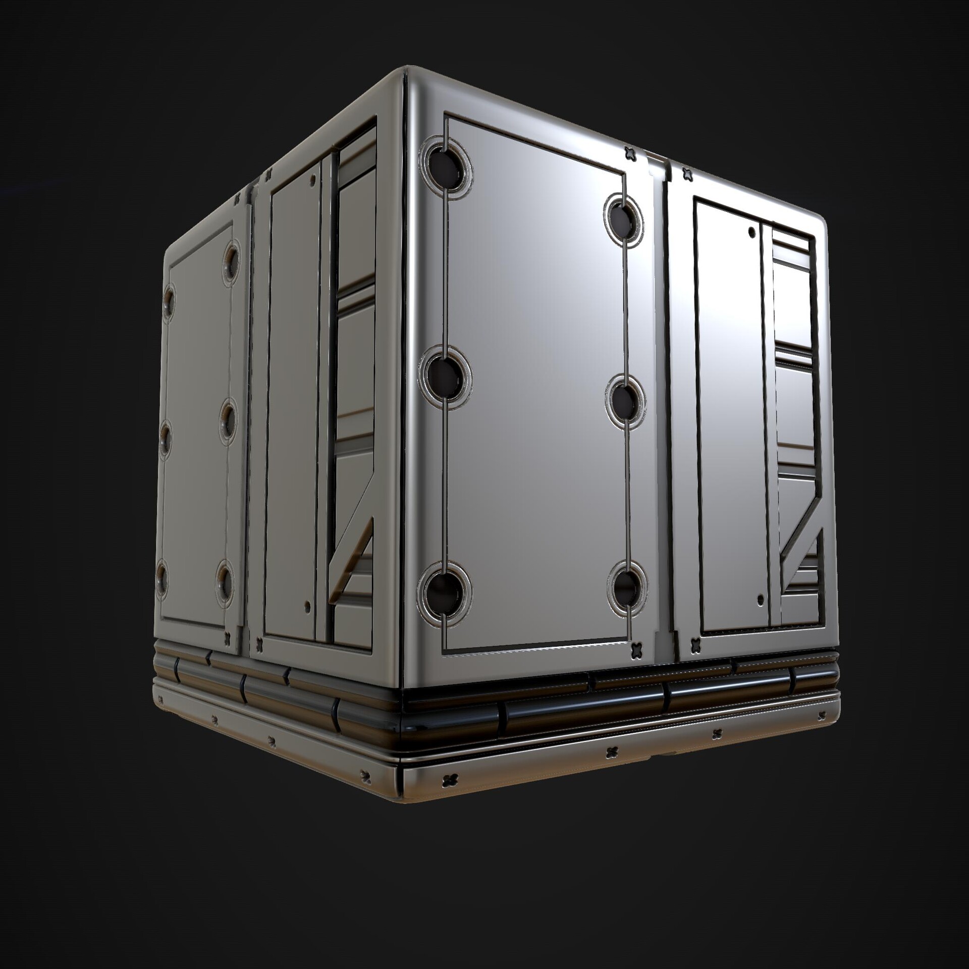 ArtStation - Space Station Material Work