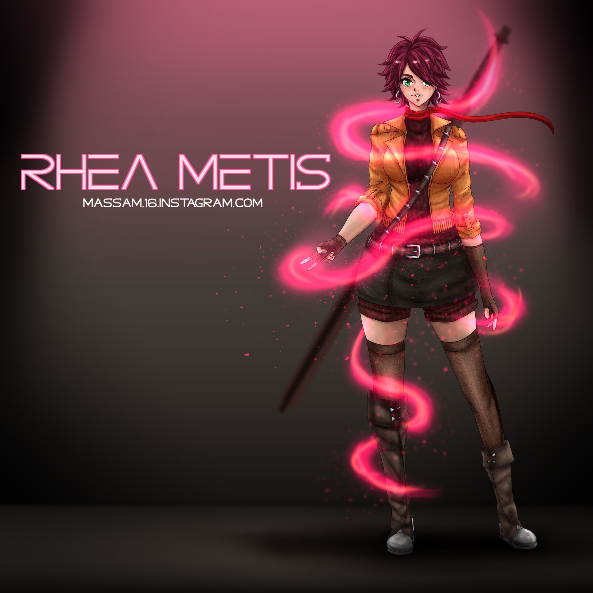 ArtStation - Rhea Metis (RWBY OC)