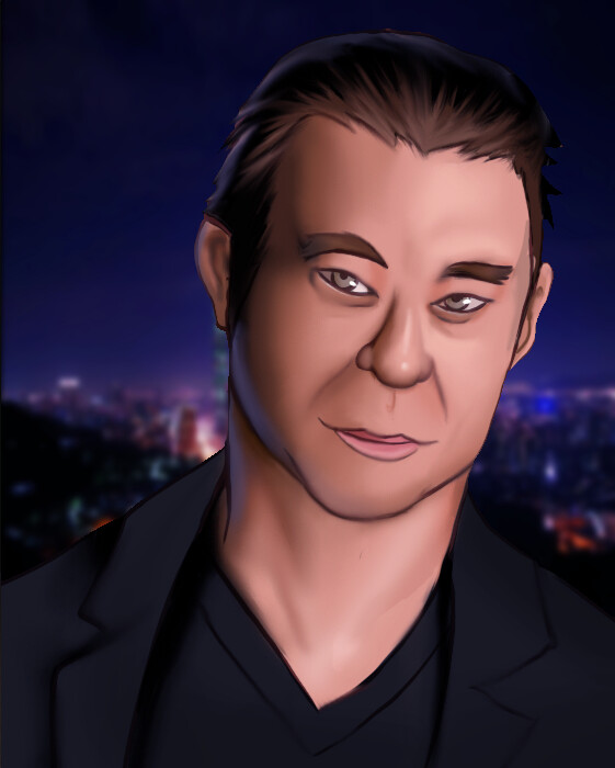 ArtStation - Tom Hanks Portrait