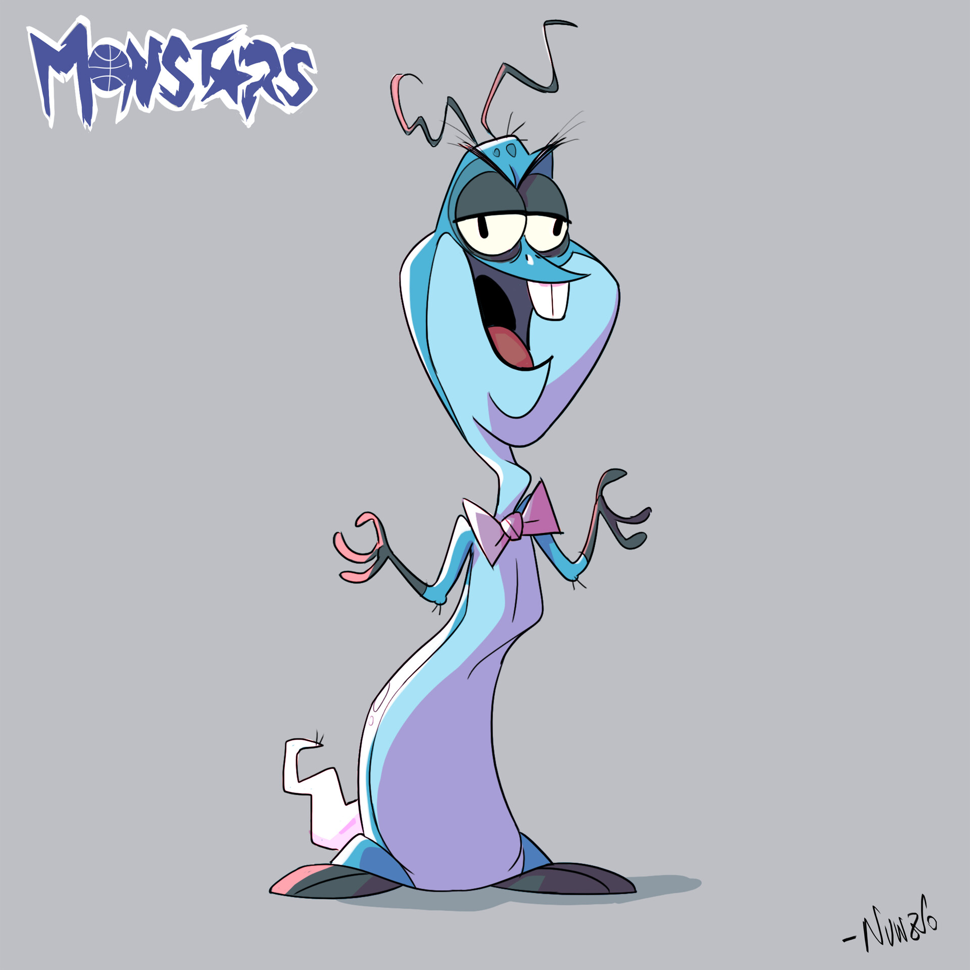 ArtStation - -The Nerdlucks (Blanko)