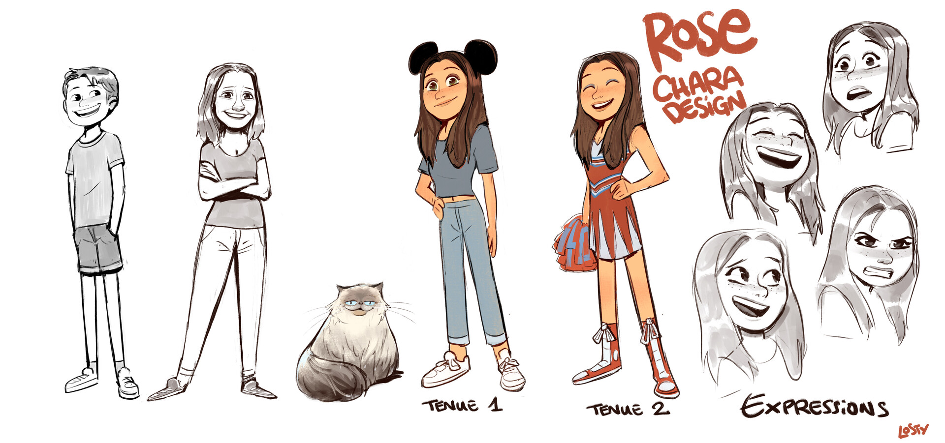 ArtStation - Rose character design