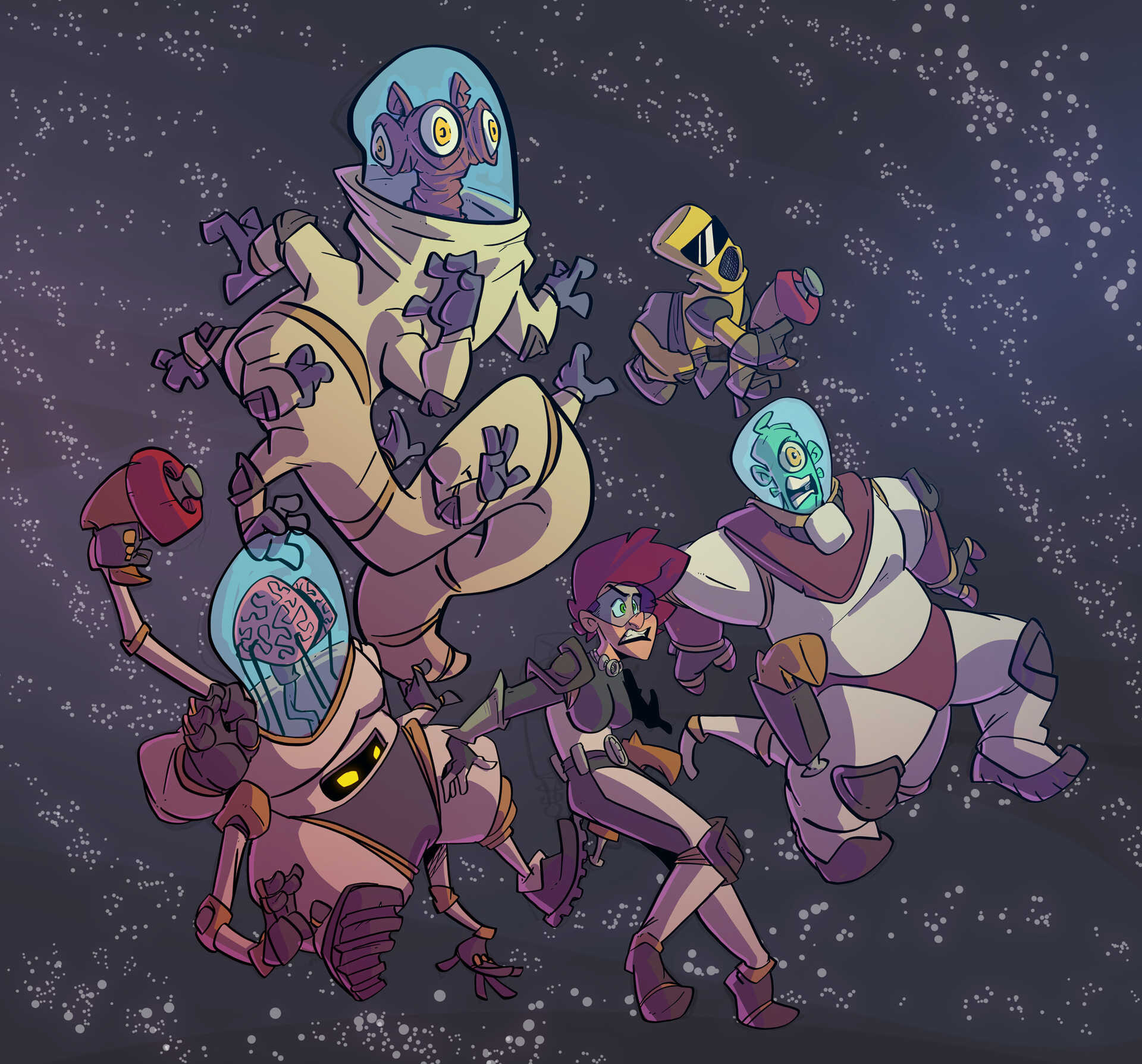 ArtStation - The Interstellar Patrol