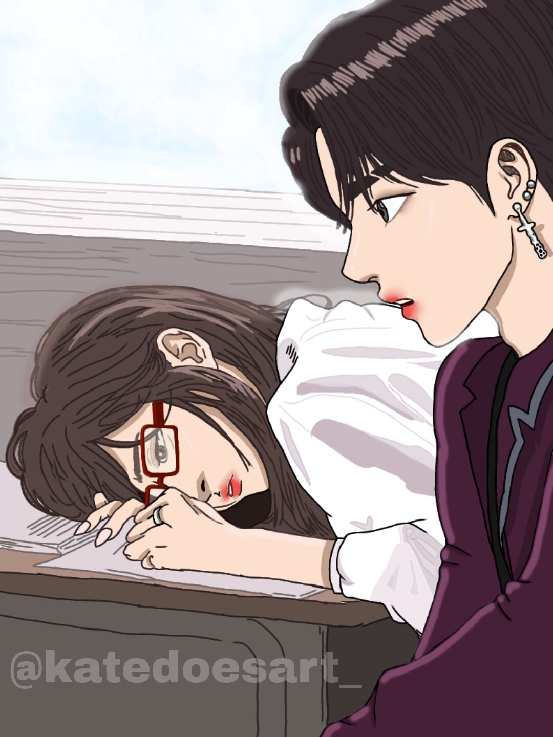 how to draw webtoon drawings