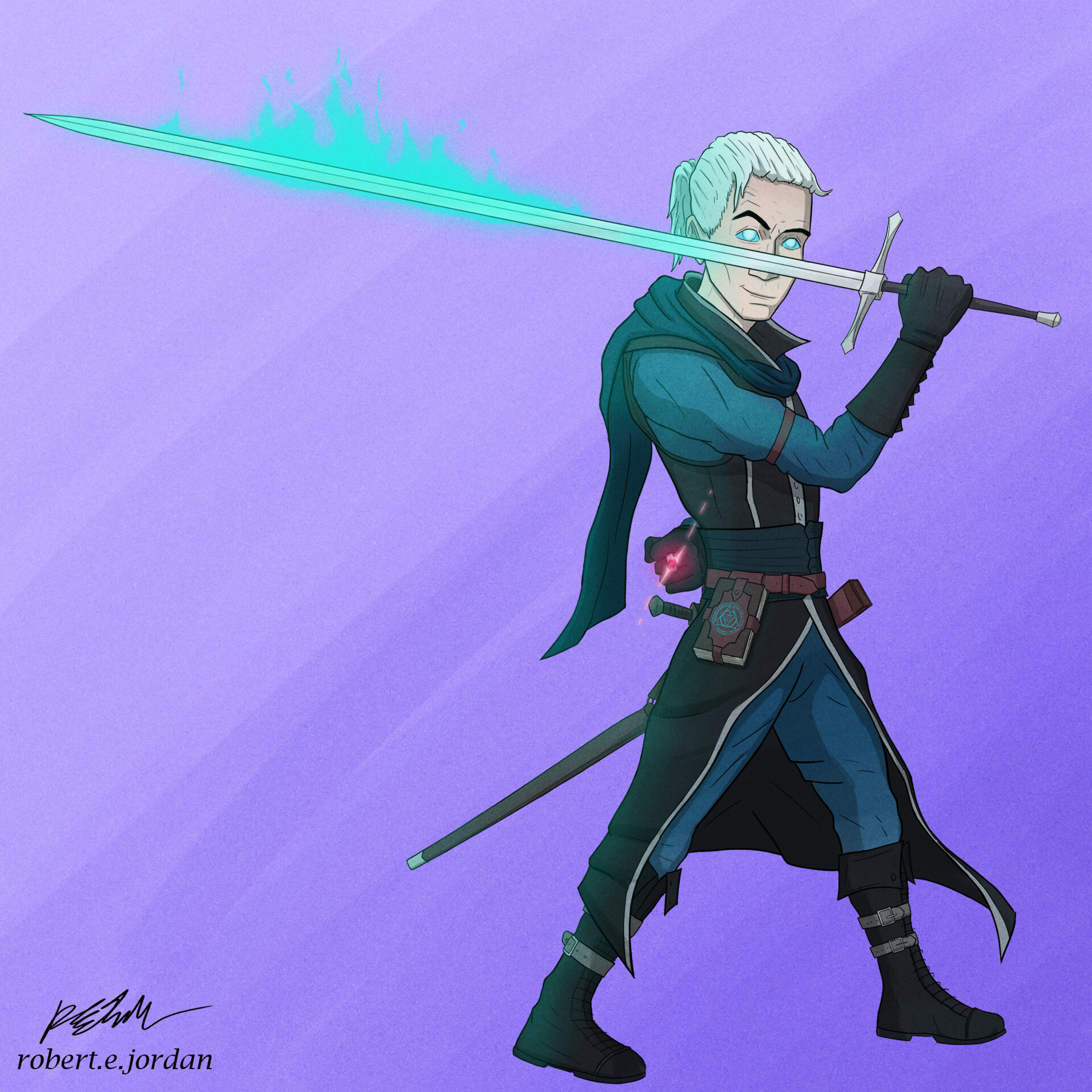 ArtStation - Bladesinger Wizard