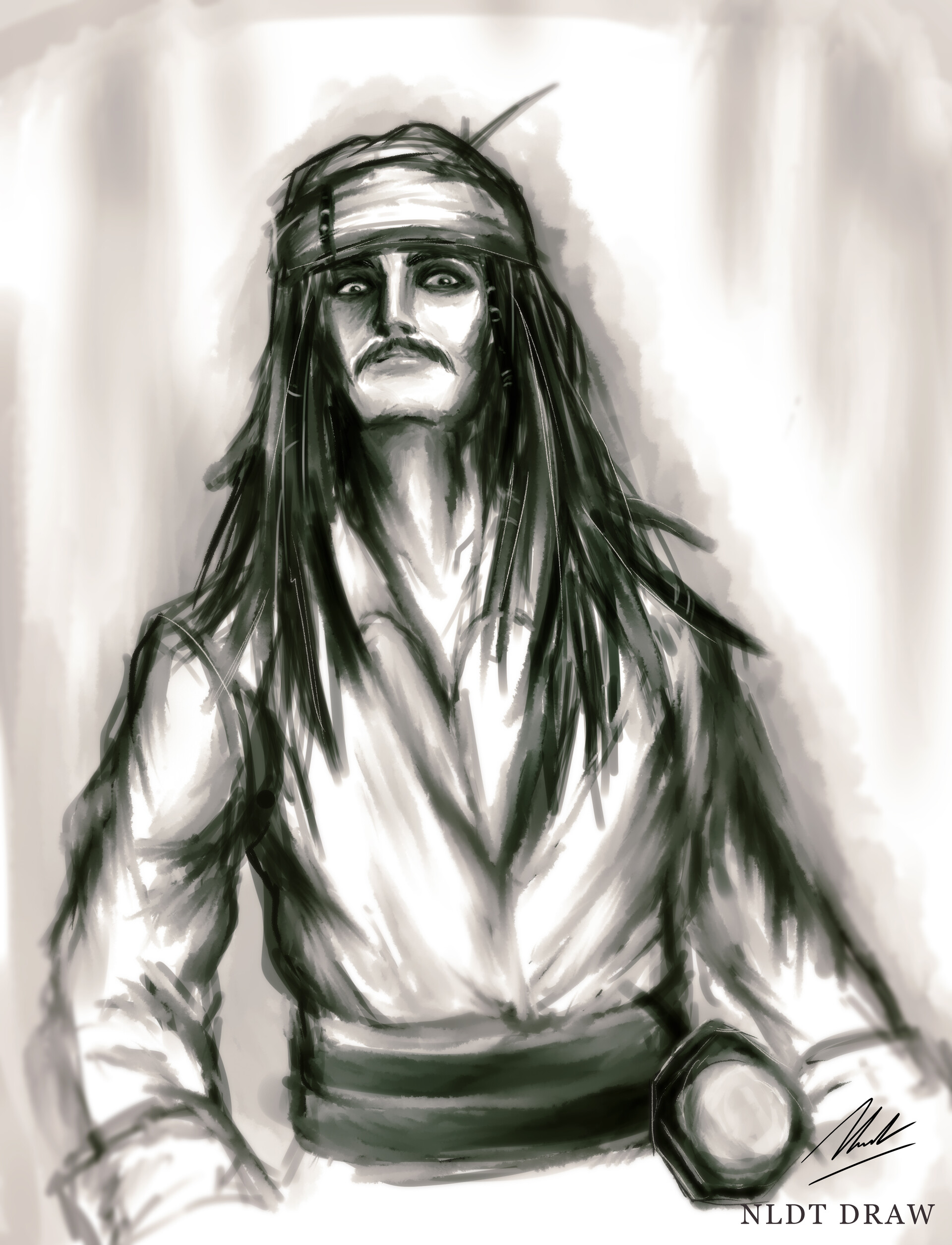 ArtStation - Jack Sparrow fan art