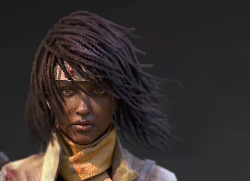 ArtStation - Sword woman