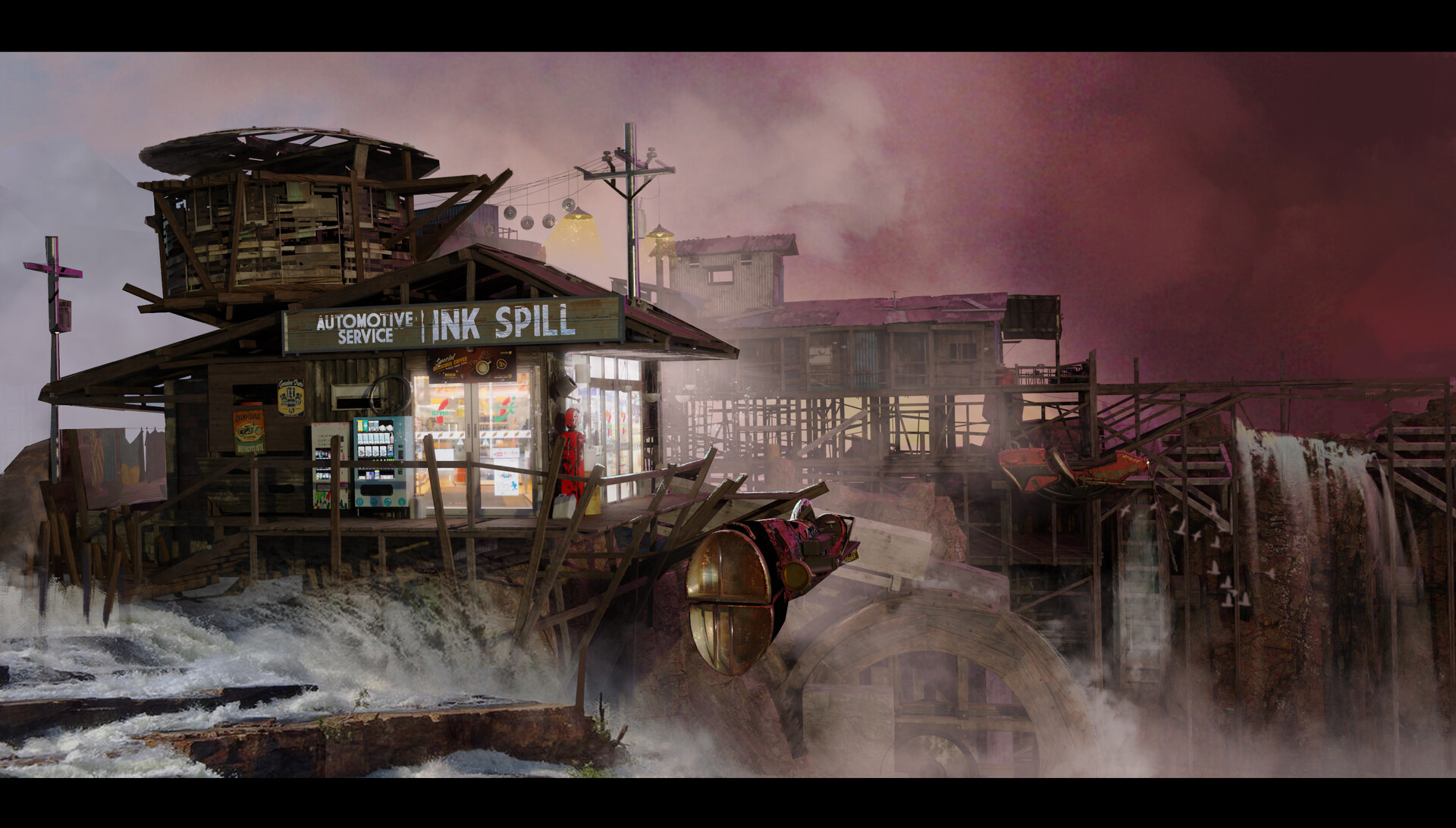 ArtStation - Ink Spill