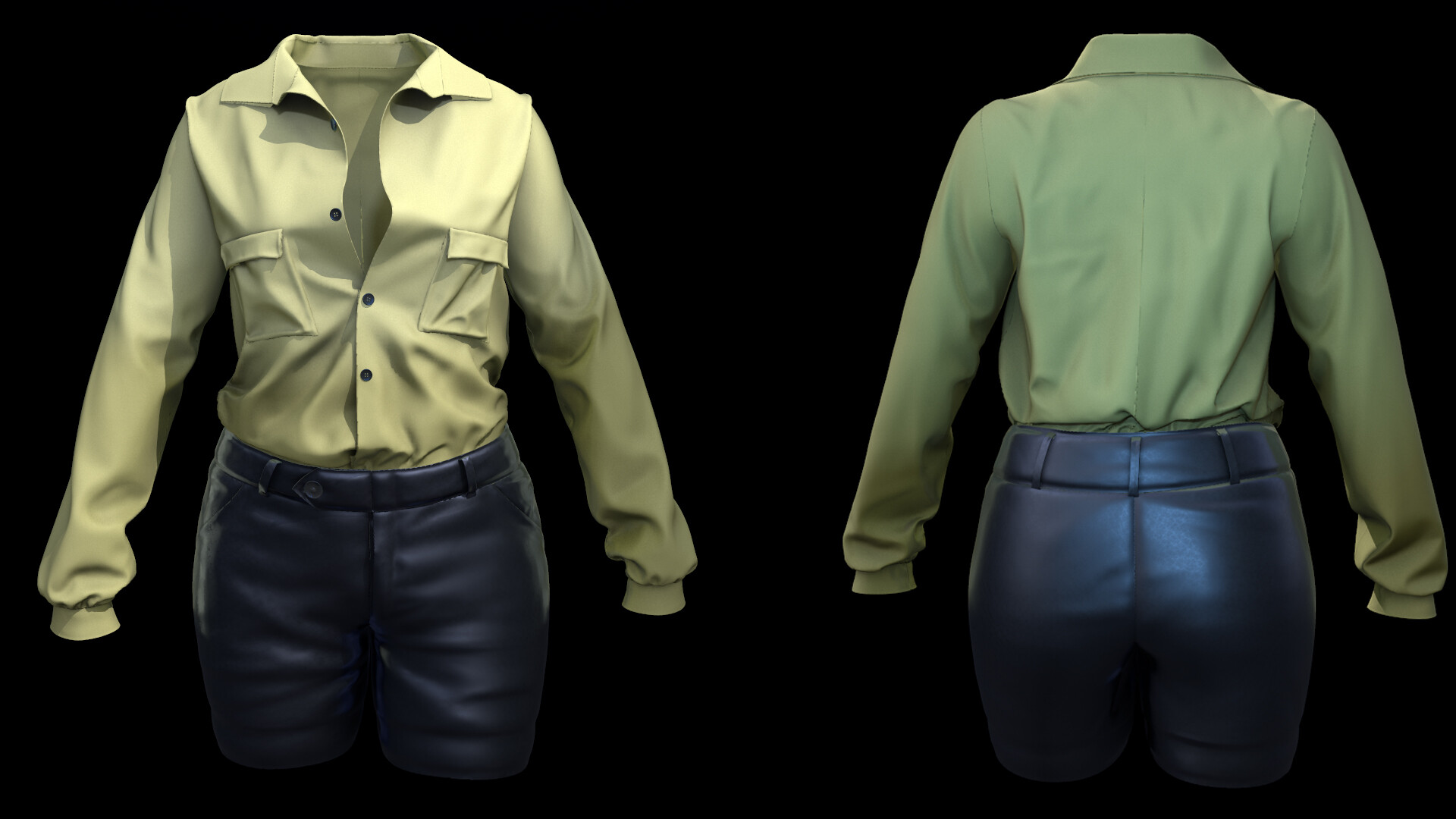 ArtStation - Clothing Study