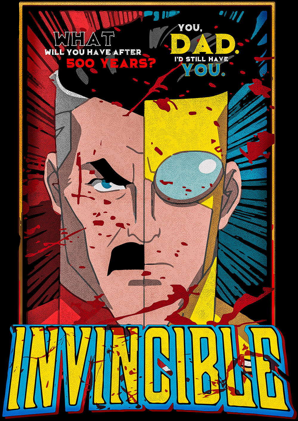 ArtStation - Invincible Tshirt Design