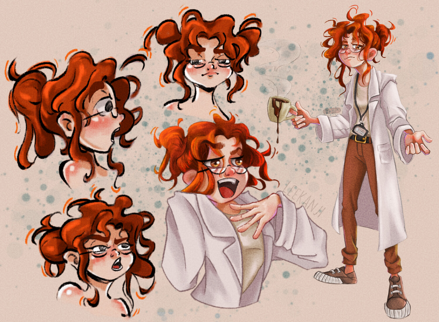 ArtStation - Character Sheet: Apollo (Original Character)