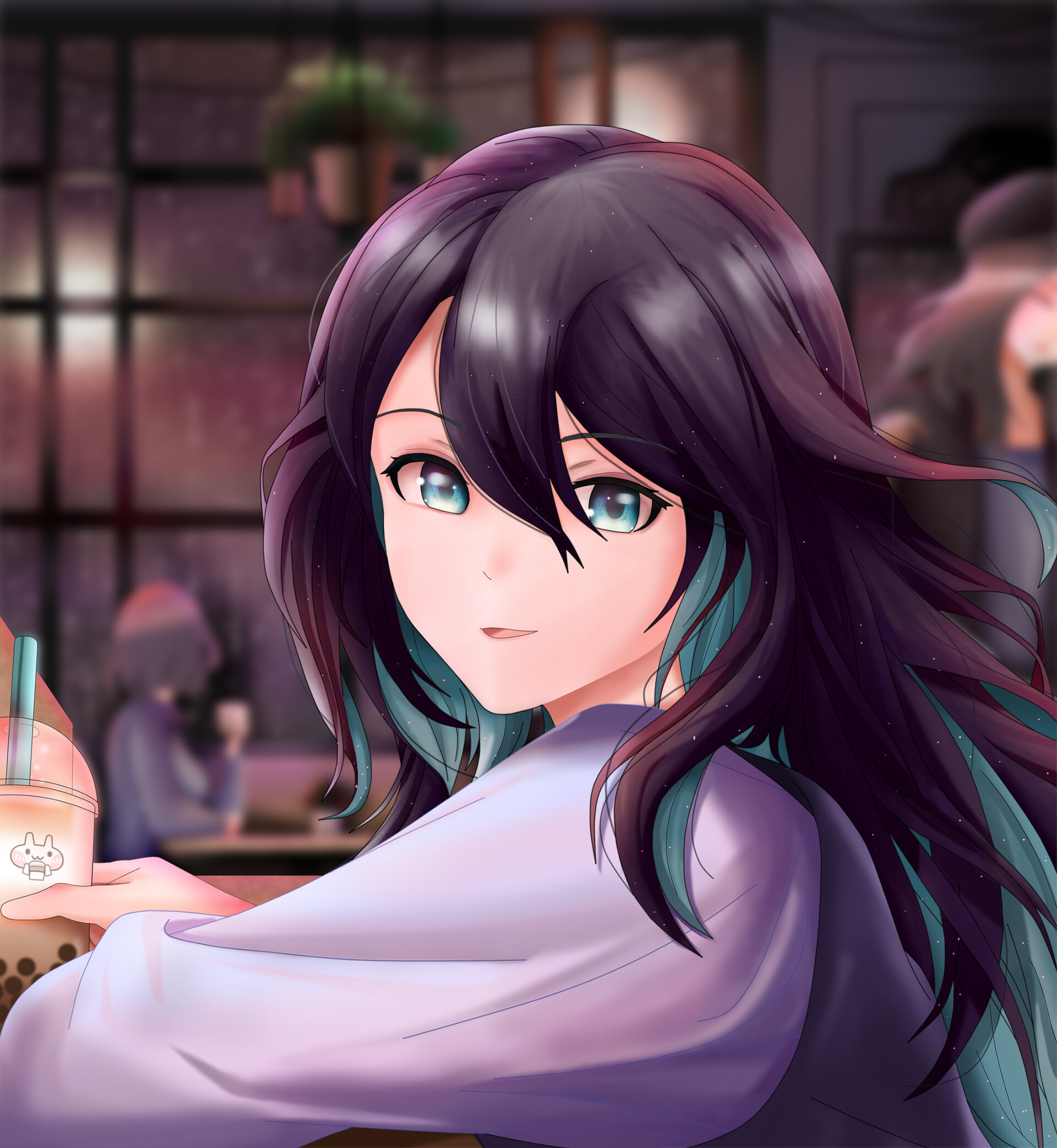 ArtStation - Anime Coffee Shop