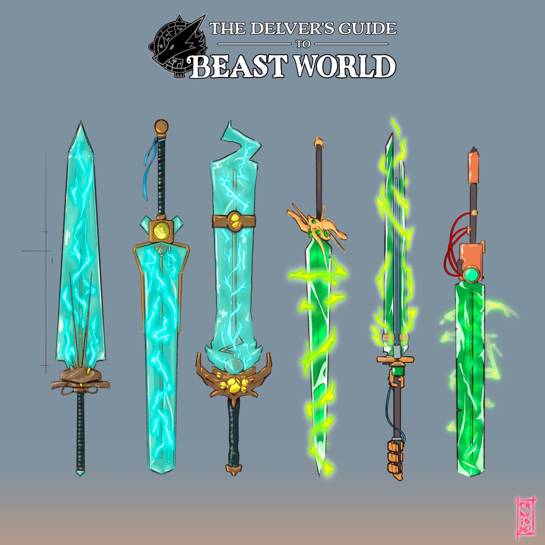 ArtStation - Lightning Blade Concept