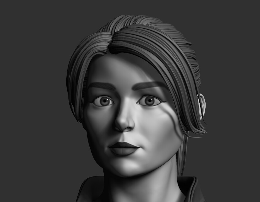 ArtStation - Girl Sculpt
