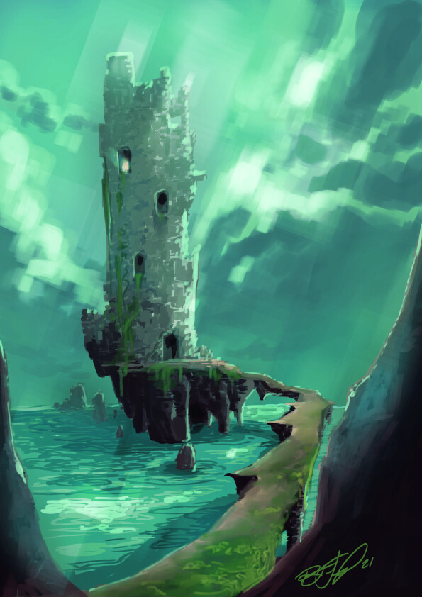 ArtStation - Tower of Stone
