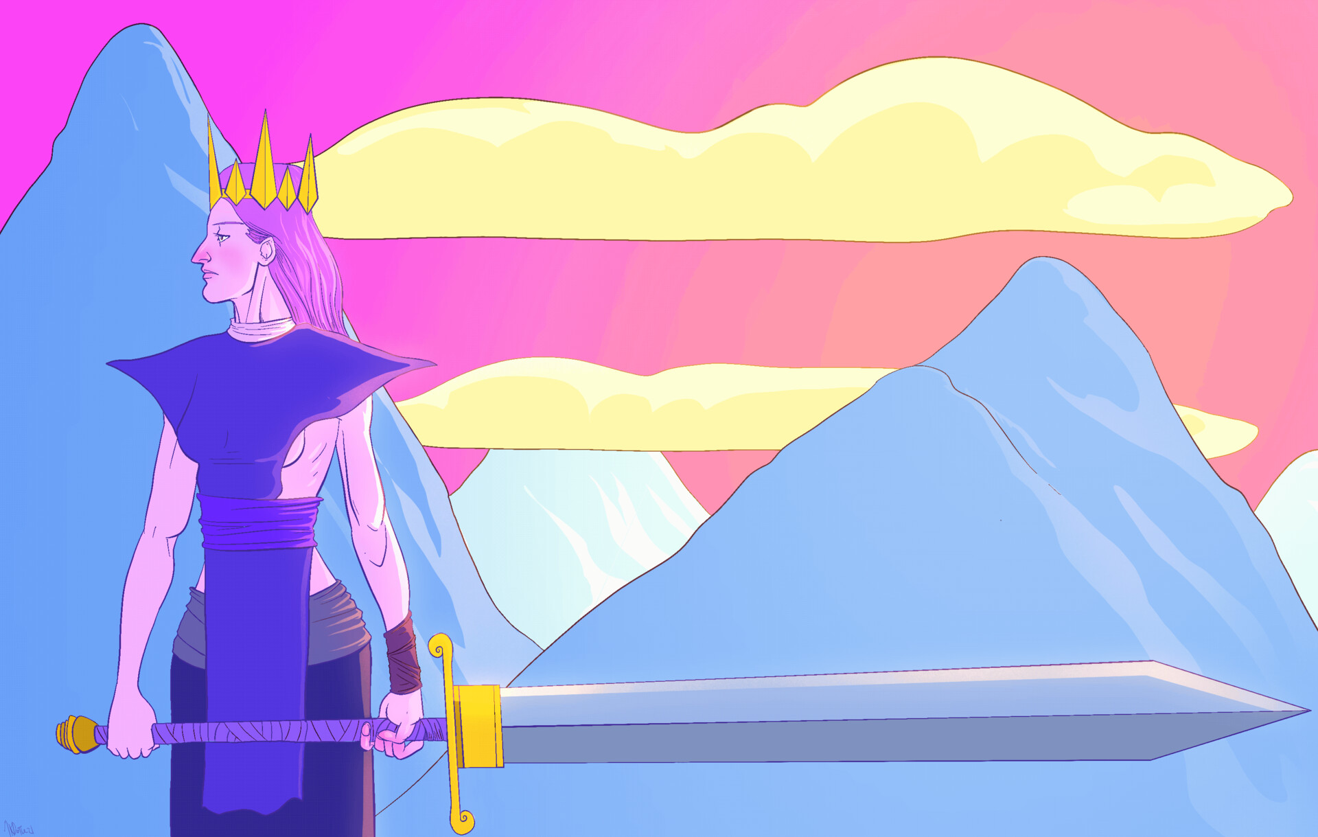 ArtStation - Queen of Swords