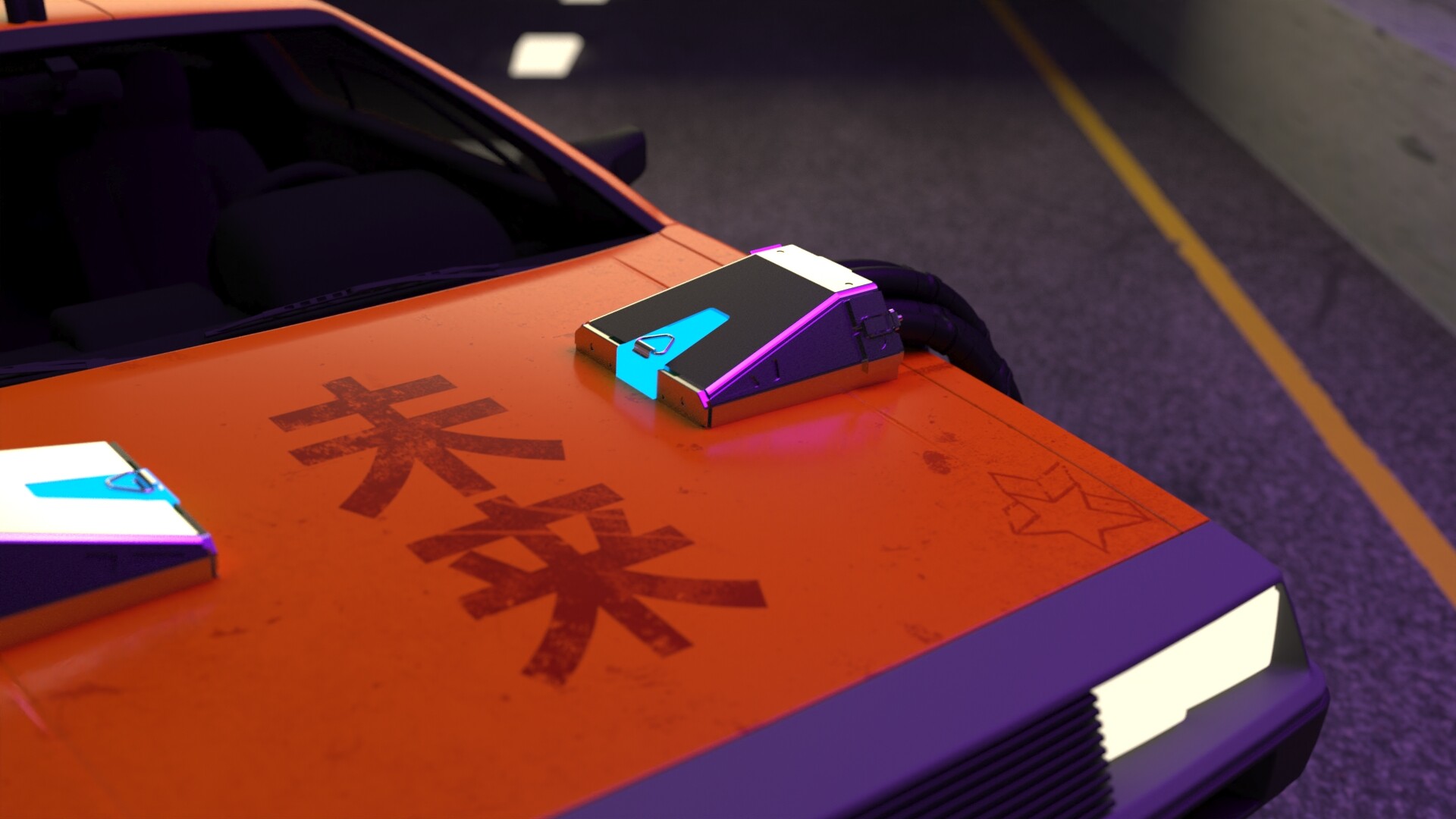 Ravi Sanker - Delorean/Deluxo 3d Showcasing