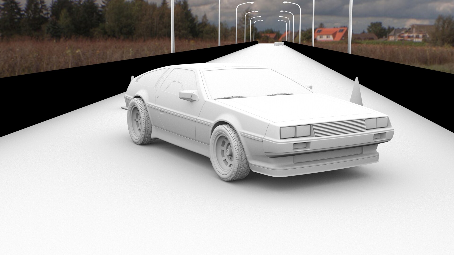 Ravi Sanker - Delorean/Deluxo 3d Showcasing