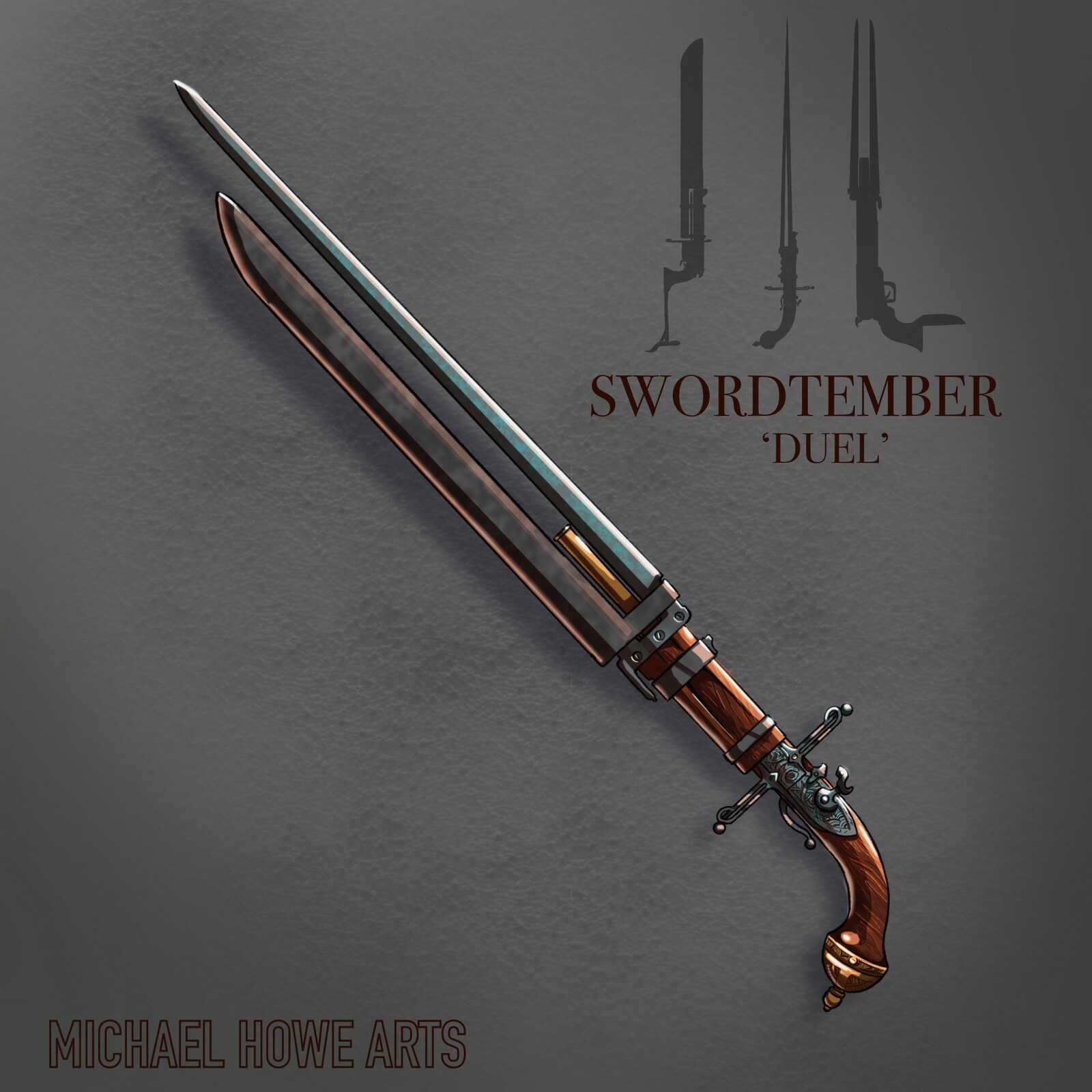 Michael Howe - Swordtember 2020 - Sword Designs