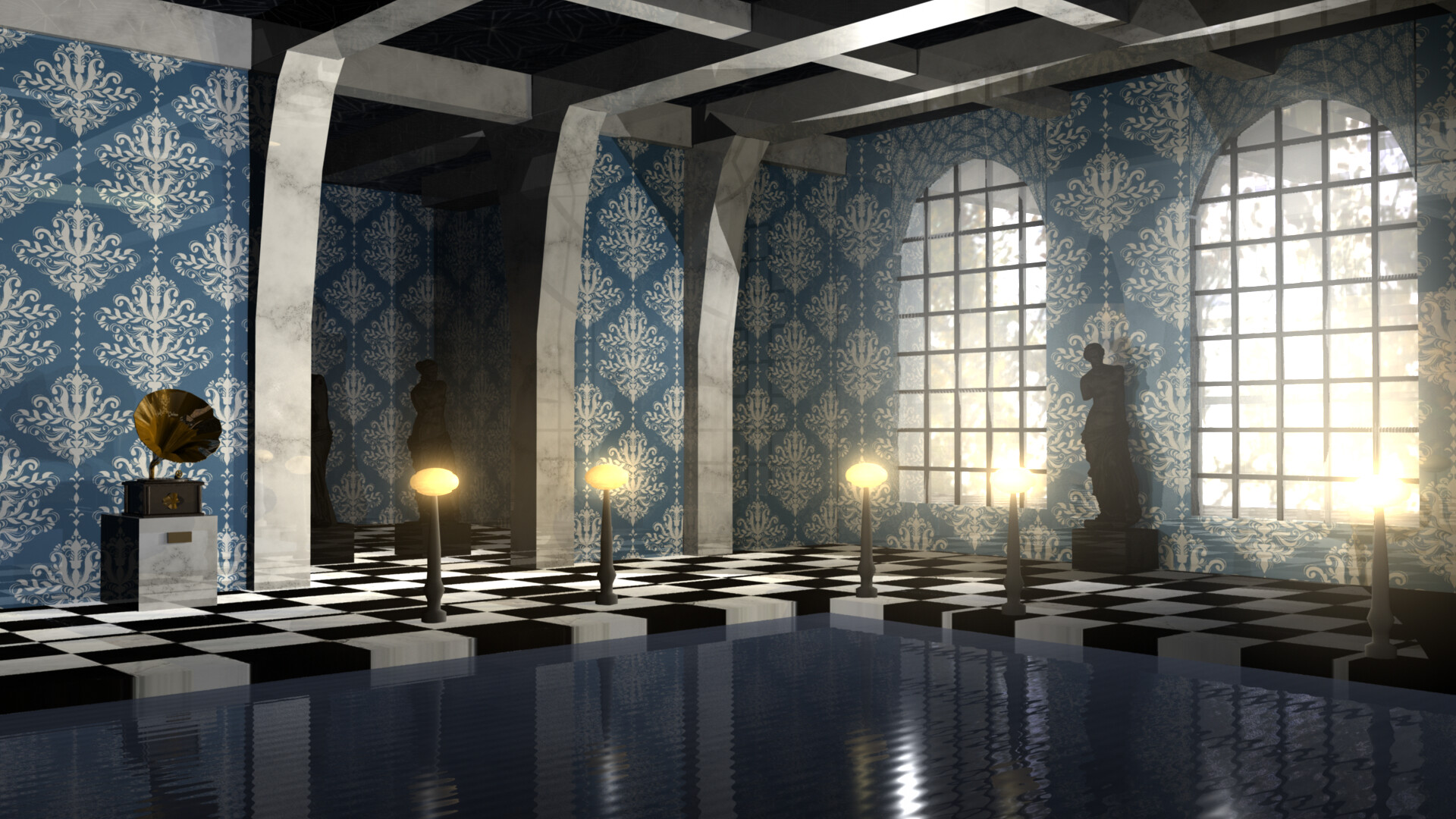 ArtStation - Neo Classical Room