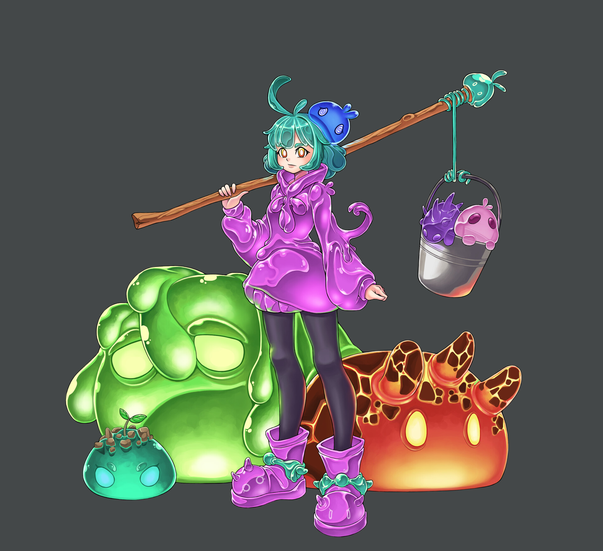 ArtStation - Slime trainer