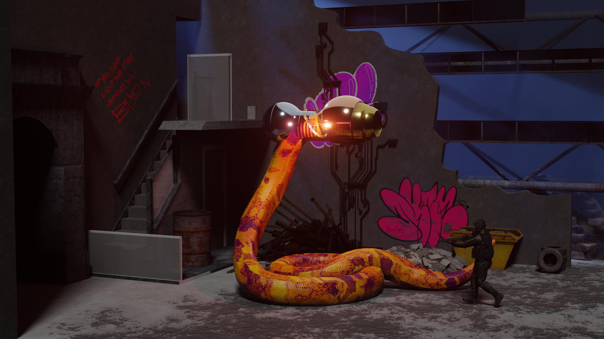 ArtStation - ". . . maybe it's friendly?"