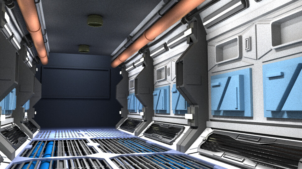 ArtStation - Spaceship Render