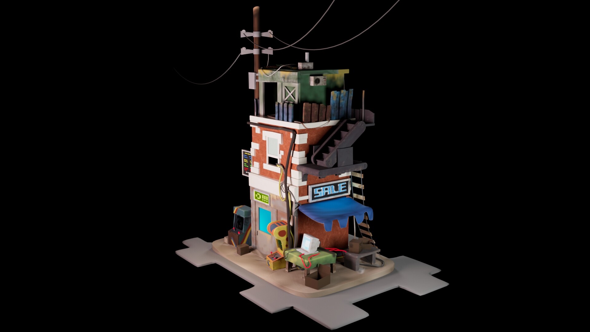ArtStation - 3D Building