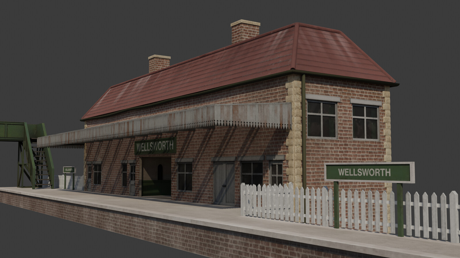 Ben Stack - Wellsworth Railway Station (Thomas and Friends)