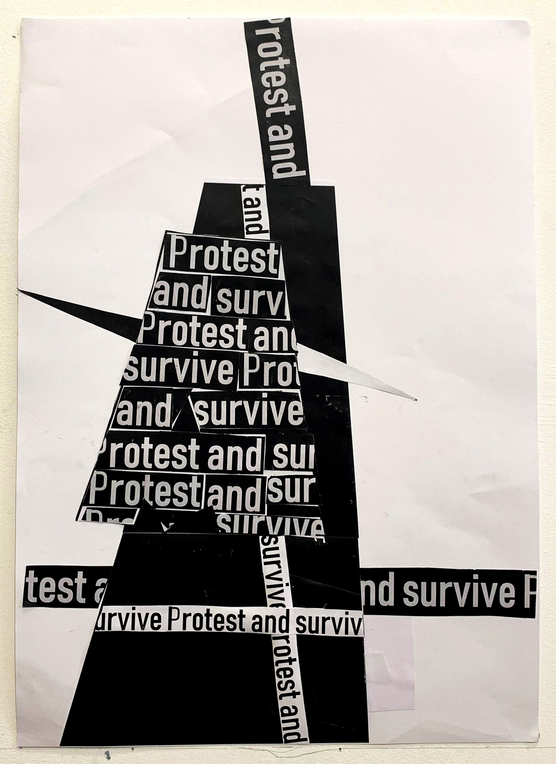 ArtStation - Abstract News paper art