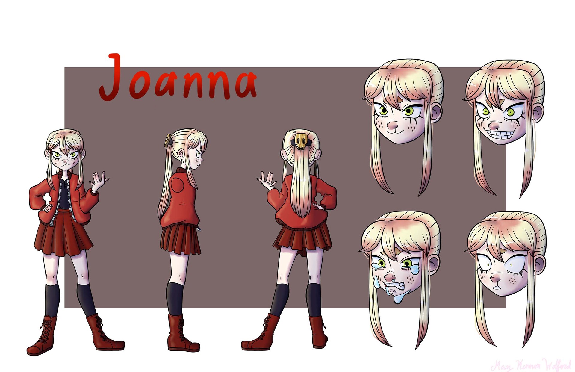 ArtStation - Joanna Character Rotation