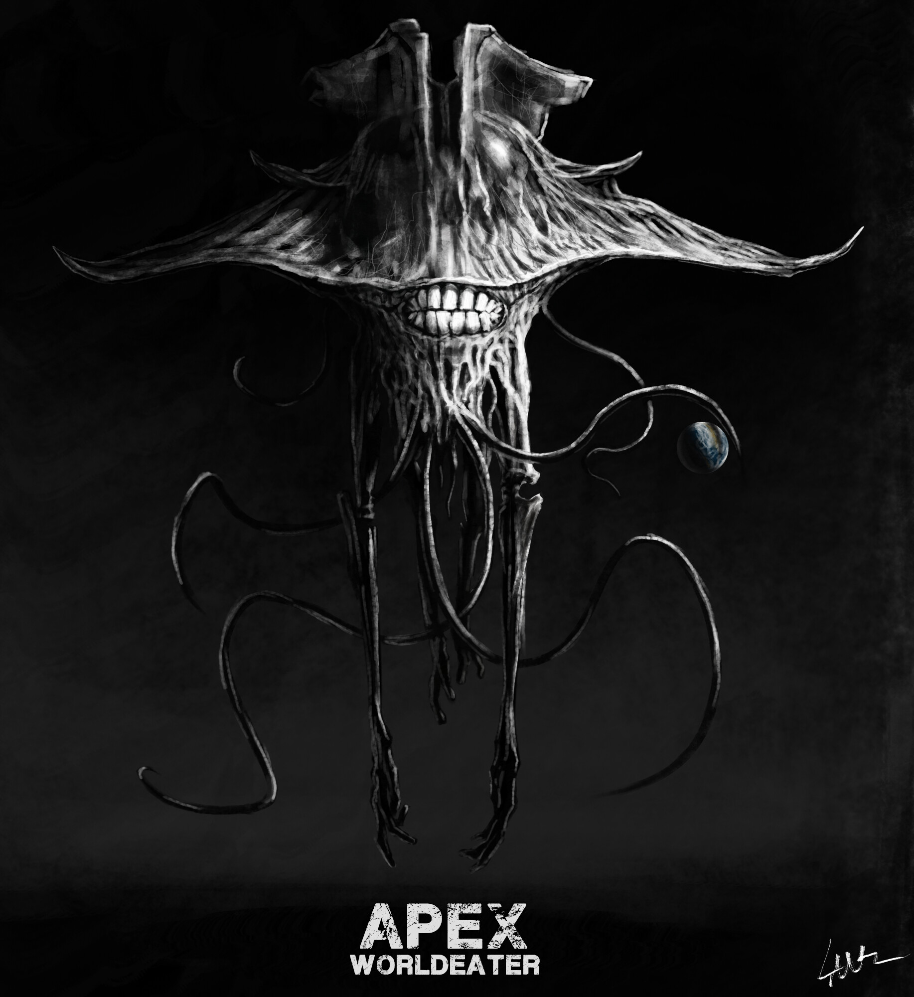 ArtStation - Void Alien Sketches